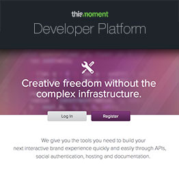 Meet The New Thismoment Developer Platform - Thismoment Content ...